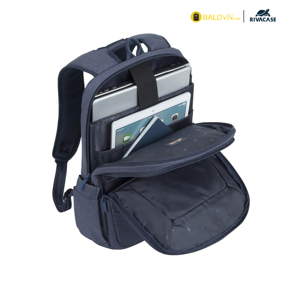 Balo Rivacase 7760 Laptop 15.6" Blue